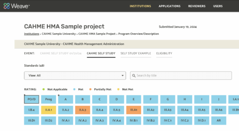 CAHME | Commission on Accreditation of Healthcare Management Education